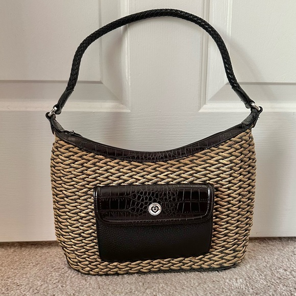 Brighton | Bags | Vintage Brighton Rattan Hobo Bag | Poshmark